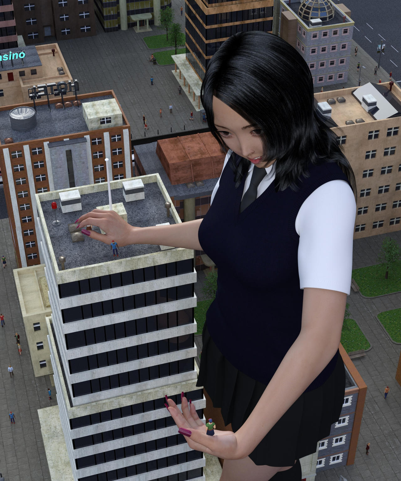 Asian giantess 4 by BeautifulGiantess on DeviantArt Asian giantess 4 by BeautifulGiantess on DeviantArt
