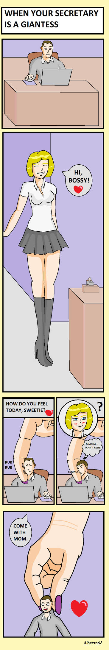 When Your Secretary Is A Giantess 1 By Beautifulgiantess On Deviantart