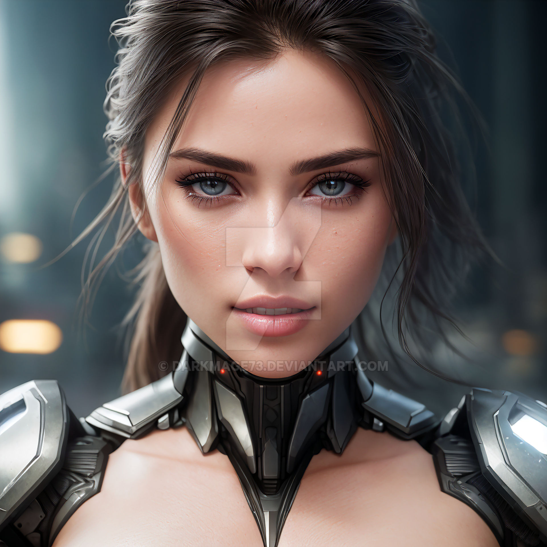 Cyborg Female 8 By Darkmage73 On Deviantart