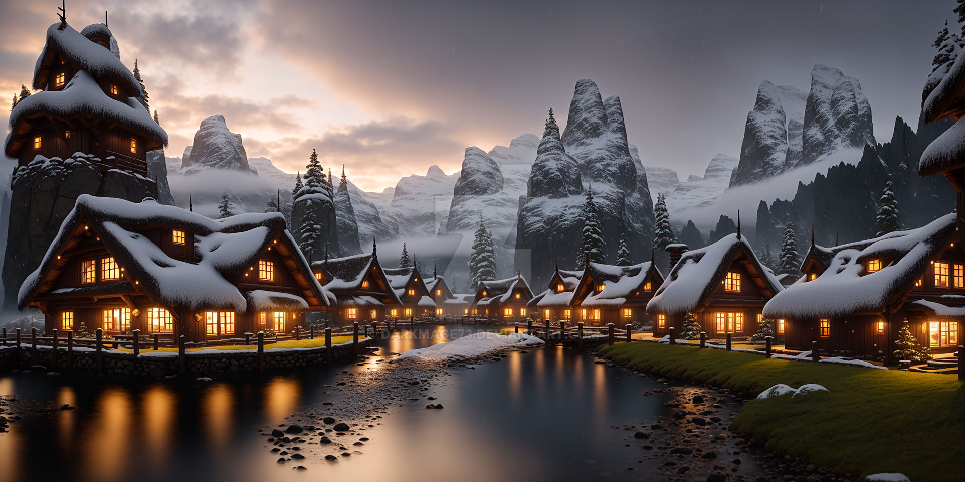 Nordic Village (5) by DarkMage73 on DeviantArt Nordic Village (5) by DarkMage73 on DeviantArt