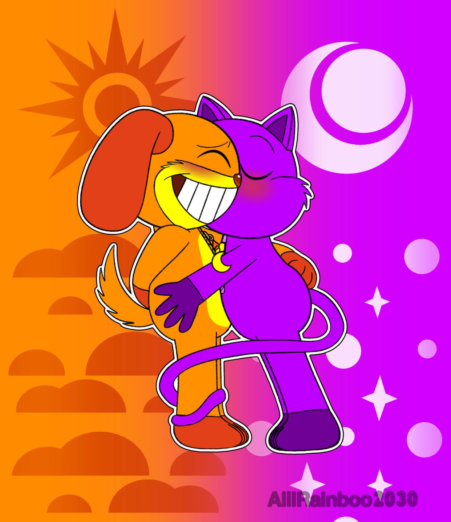 CatNap X DogDay Fanart (CatDay) by AlilRainboo2030 on DeviantArt CatNap X DogDay Fanart (CatDay) by AlilRainboo2030 on DeviantArt