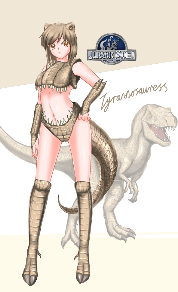 Jurassic Moetyrannosauress By Crazy Shark On Deviantart