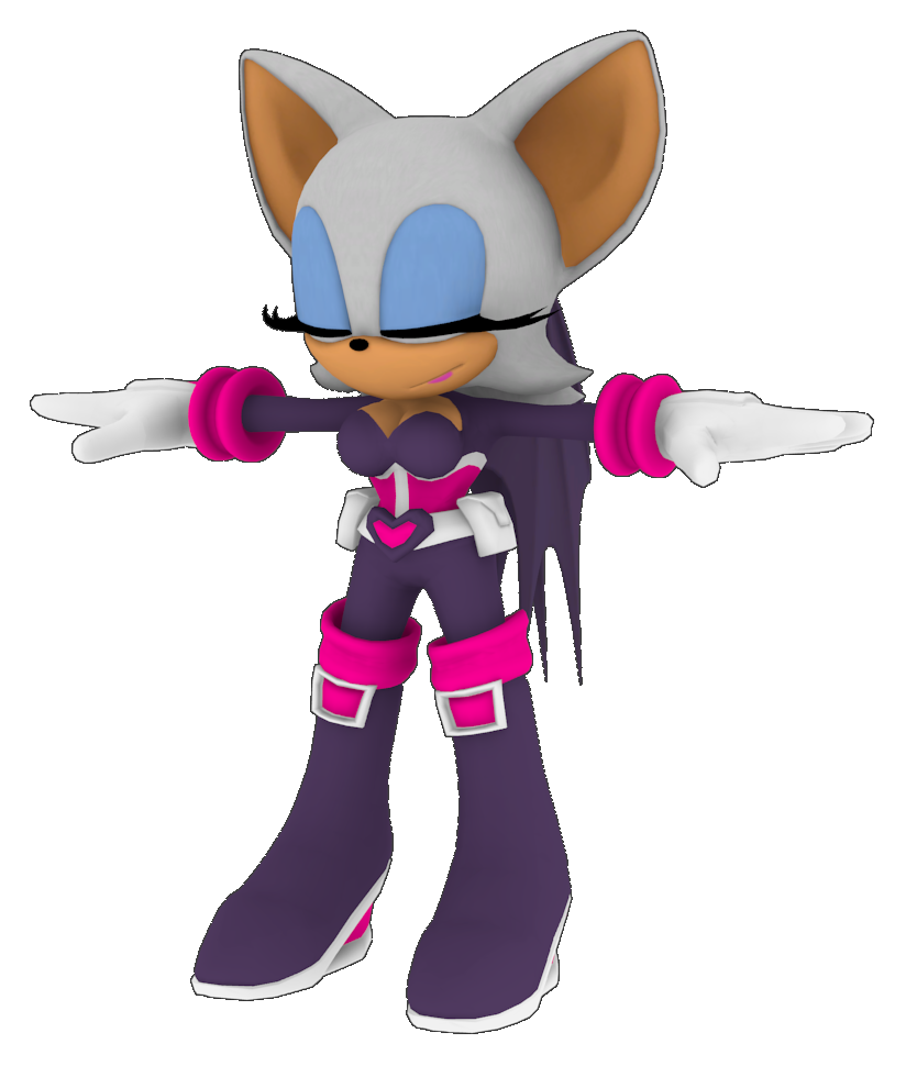 Rouge Sonic Heroes Outfit Upgrade Commission By Darkhedgehog23 On Deviantart