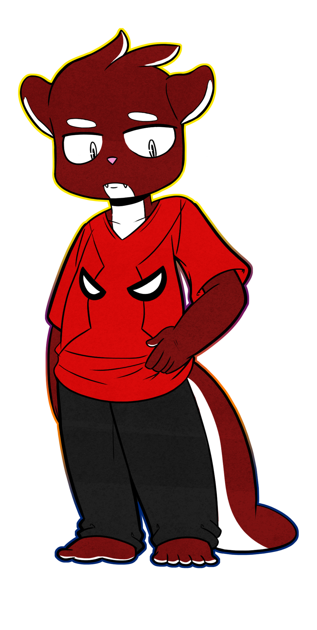 Commission Mink Anthro By Neloku On Deviantart