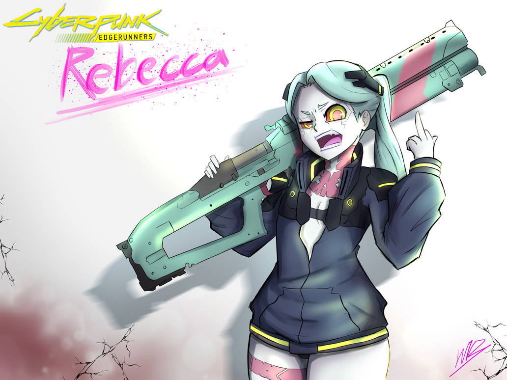 Fa Cyberpunk Edgerunner Rebecca By Fujilos On Deviantart