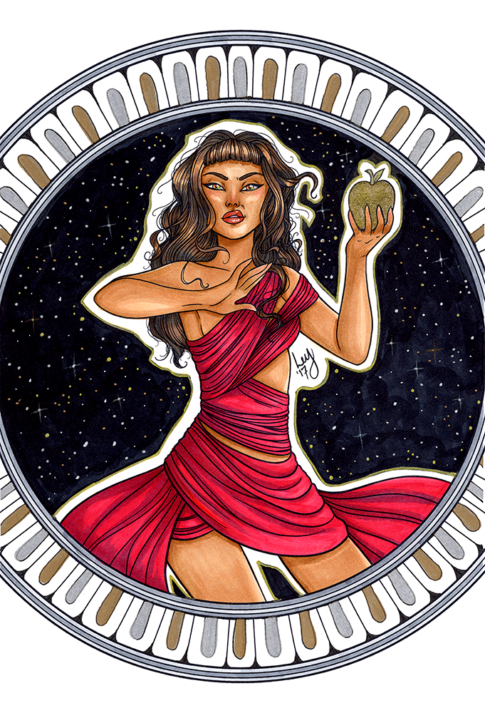Eris Goddess Of Discord Greek Mythology