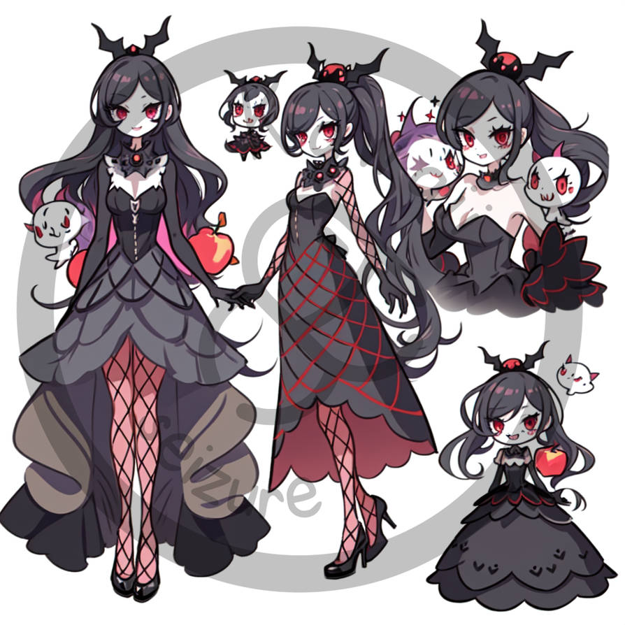 Open Ai Adopt 6 Gothic Girl By Kawaii Seizure On Deviantart