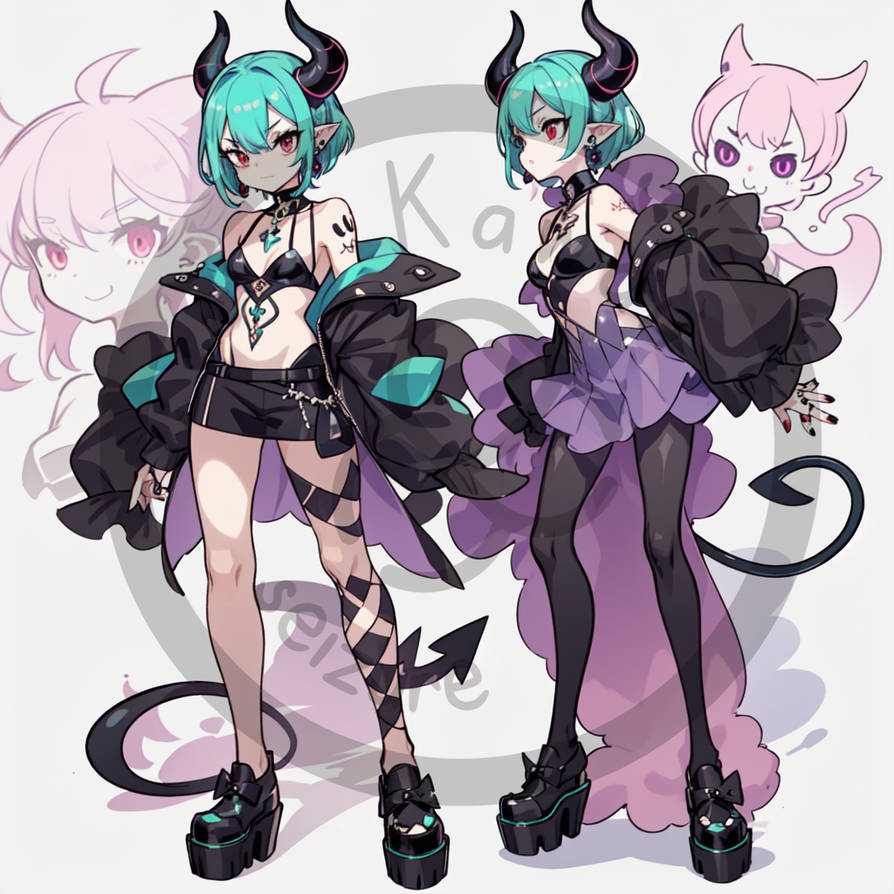 Open Ai Adopt 27 Demon Girl By Kawaii Seizure On Deviantart