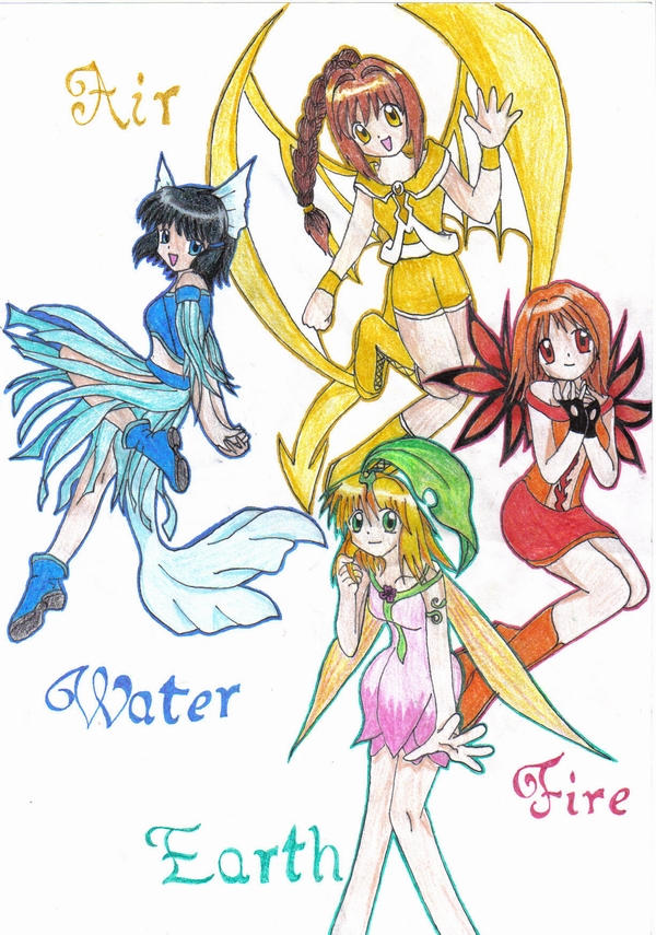 Element warriors by Nimeneko on DeviantArt