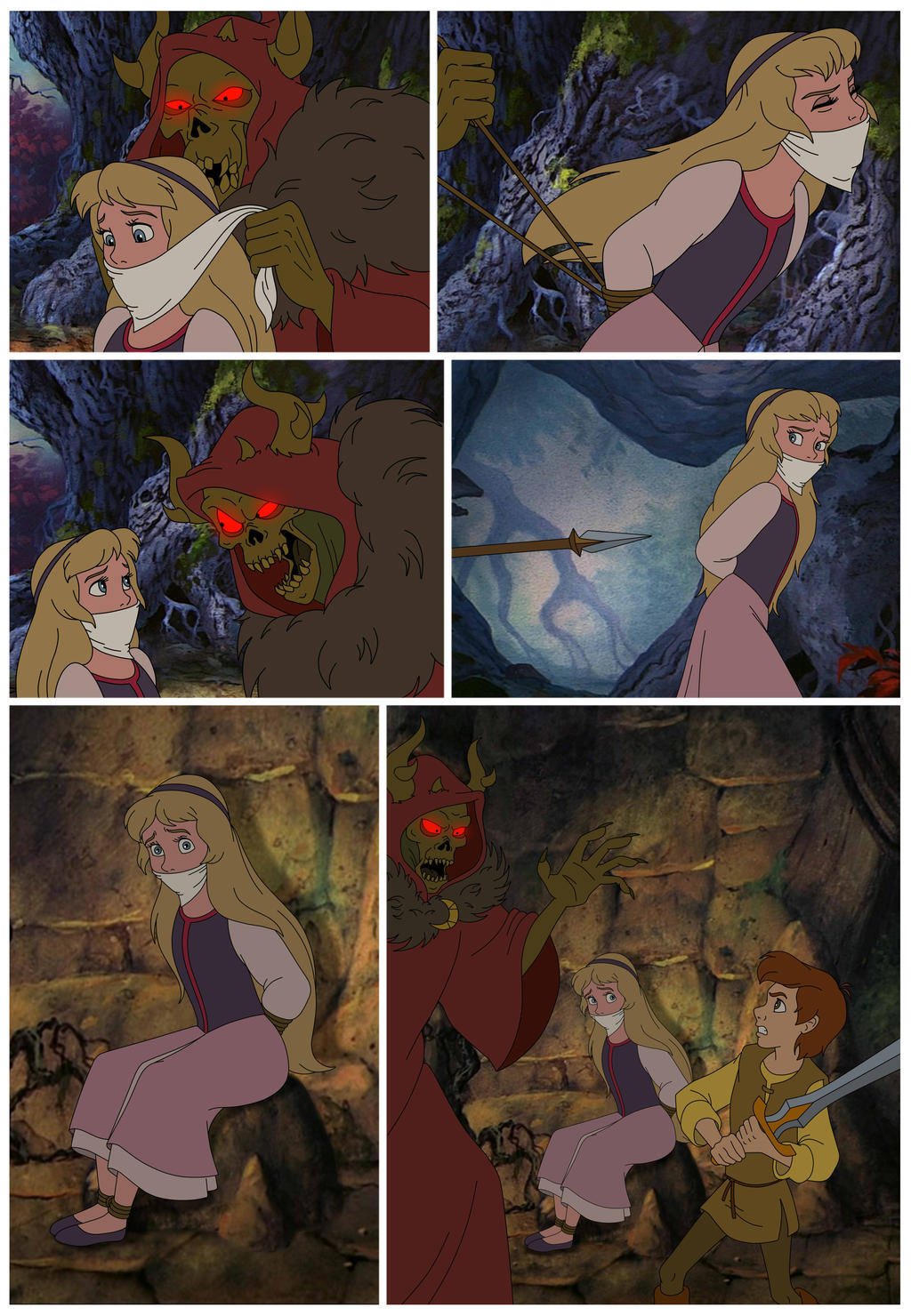 Princess Eilonwy And Horned King By Serisabibi On Deviantart
