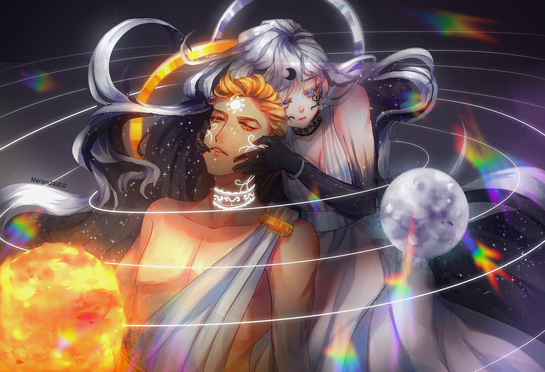 sun and moon by mariam246810 on DeviantArt sun and moon by mariam246810 on DeviantArt