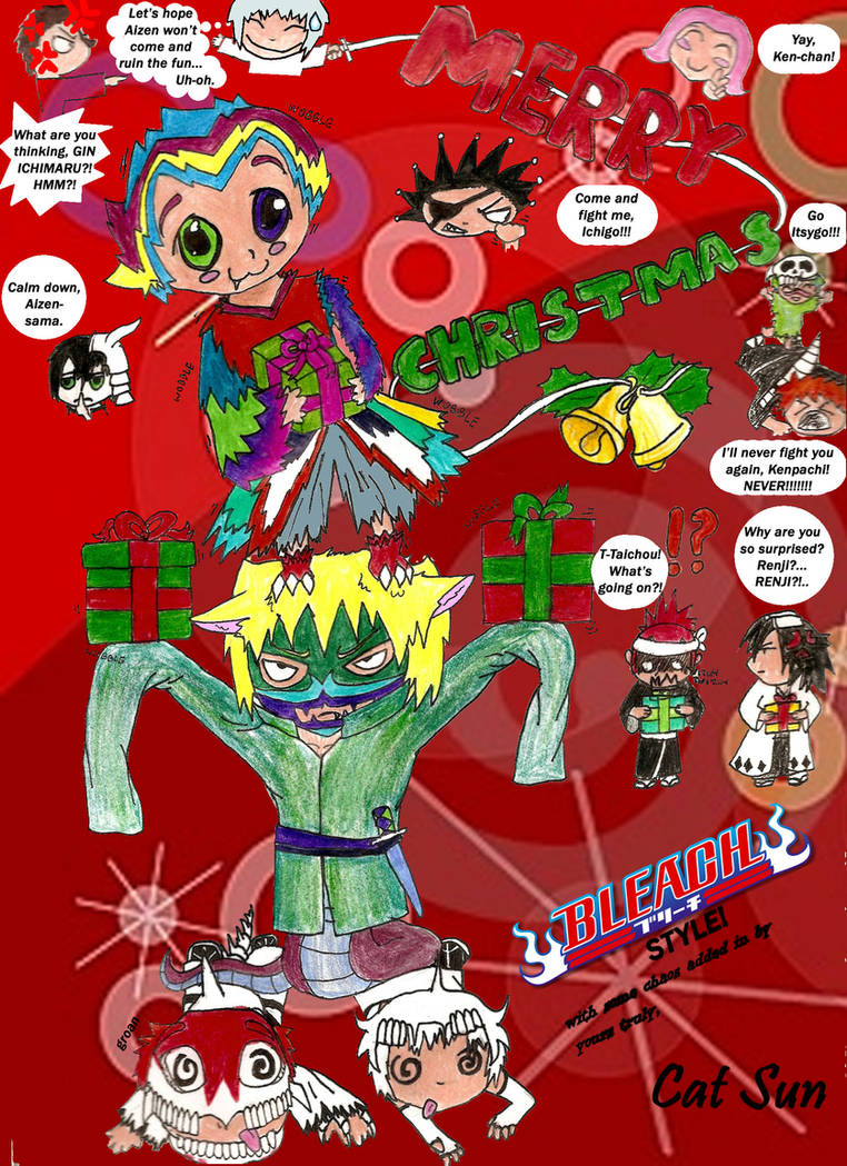 Bleach Chibi Christmas By Pickleduck3 On Deviantart