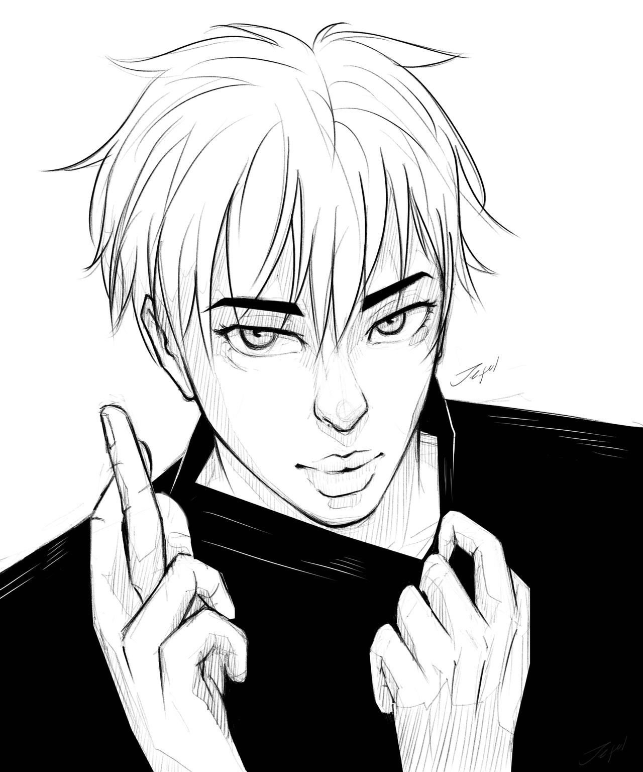 Gojo Saturo By Jefelarts On Deviantart