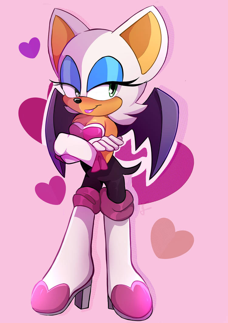 Rouge The Bat Fanart By Sheltye On Deviantart