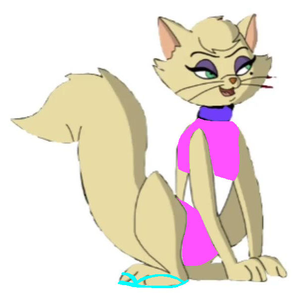 Delilah In Her Pink Bikini And Cyan Sandals By Lahmom2000 On Deviantart