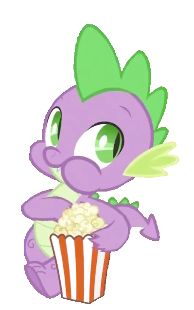 Spike's Popcorn by Exbibyte on DeviantArt Spike's Popcorn by Exbibyte on DeviantArt