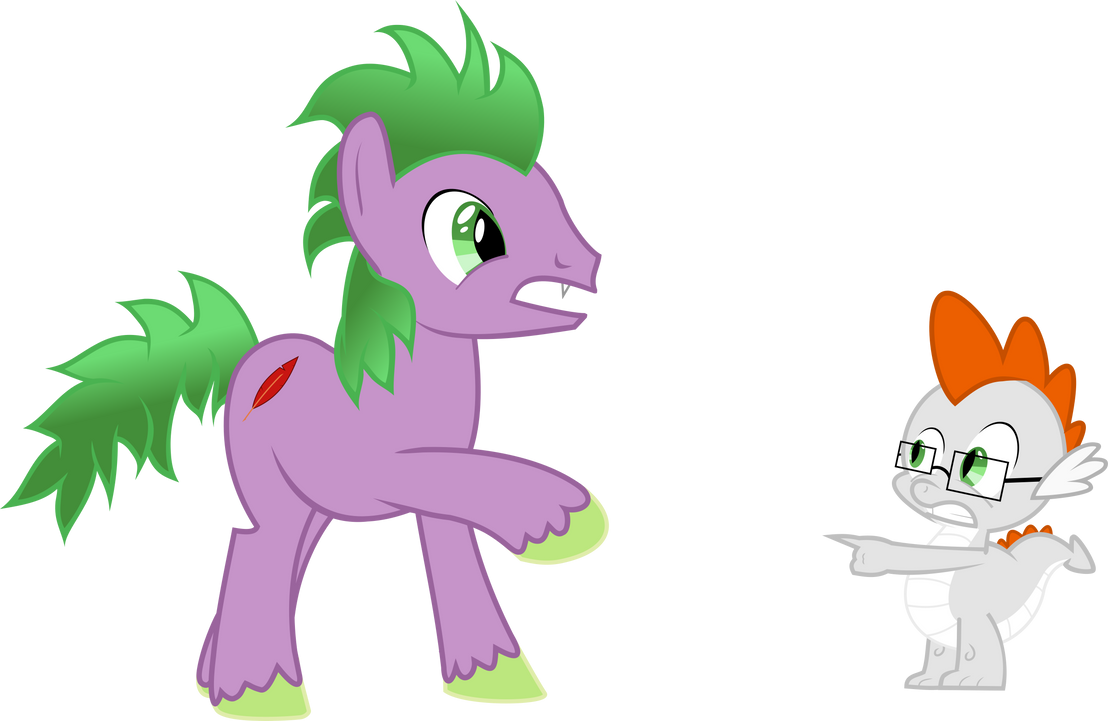 REQUEST: Spike and Quicksilver swapped by Exbibyte on DeviantArt REQUEST: Spike and Quicksilver swapped by Exbibyte on DeviantArt