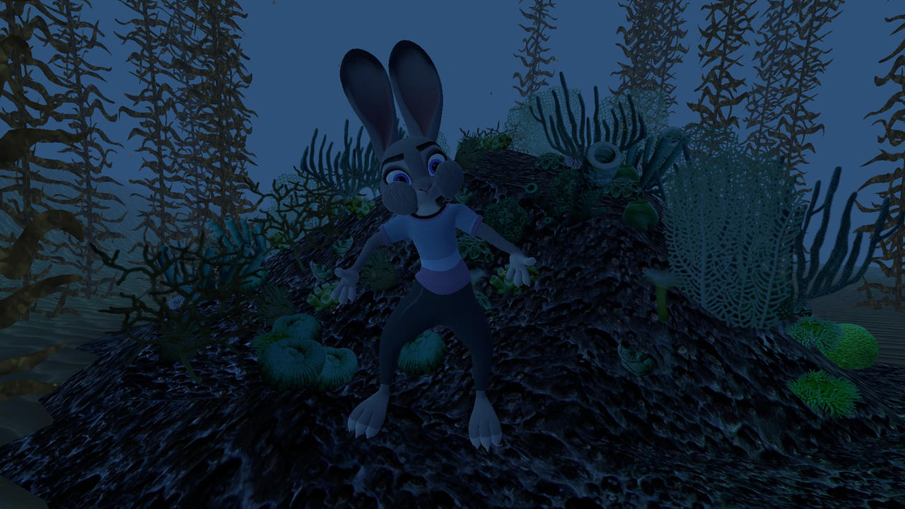 Judy Hopps Underwater By Danager5ouser On Deviantart