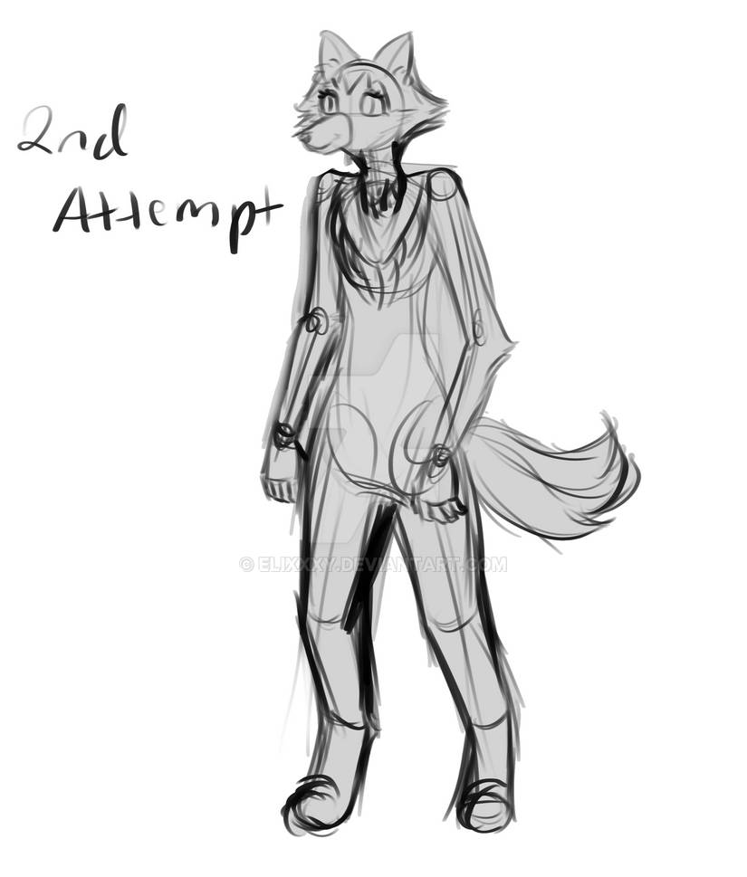 Learning How To Draw Furry By Elixxxy On Deviantart