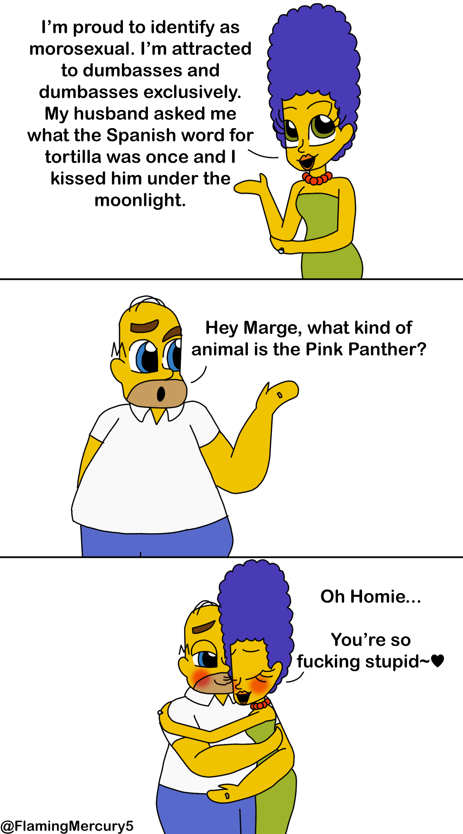 Marge The Morosexual The Simpsons By FlamingMercury5 On DeviantArt marge-the-morosexual-the-simpsons-by-flamingmercury5-on-deviantart