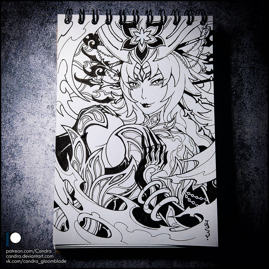 Sketchbook Phantylia The Undying Sfw By Candra On Deviantart