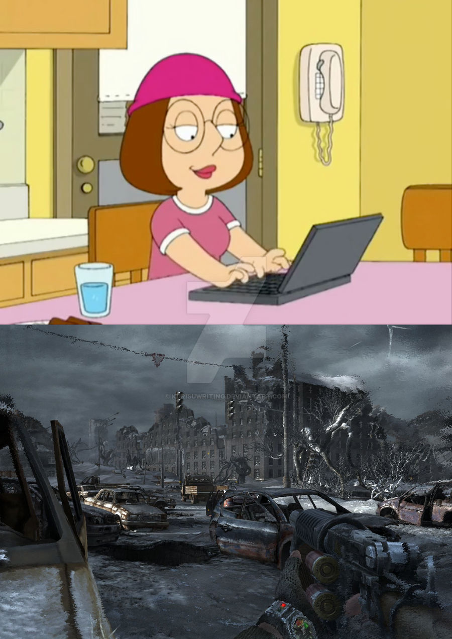 Meg Playing Metro 2033 by KurisuWriting on DeviantArt Meg Playing Metro 2033 by KurisuWriting on DeviantArt
