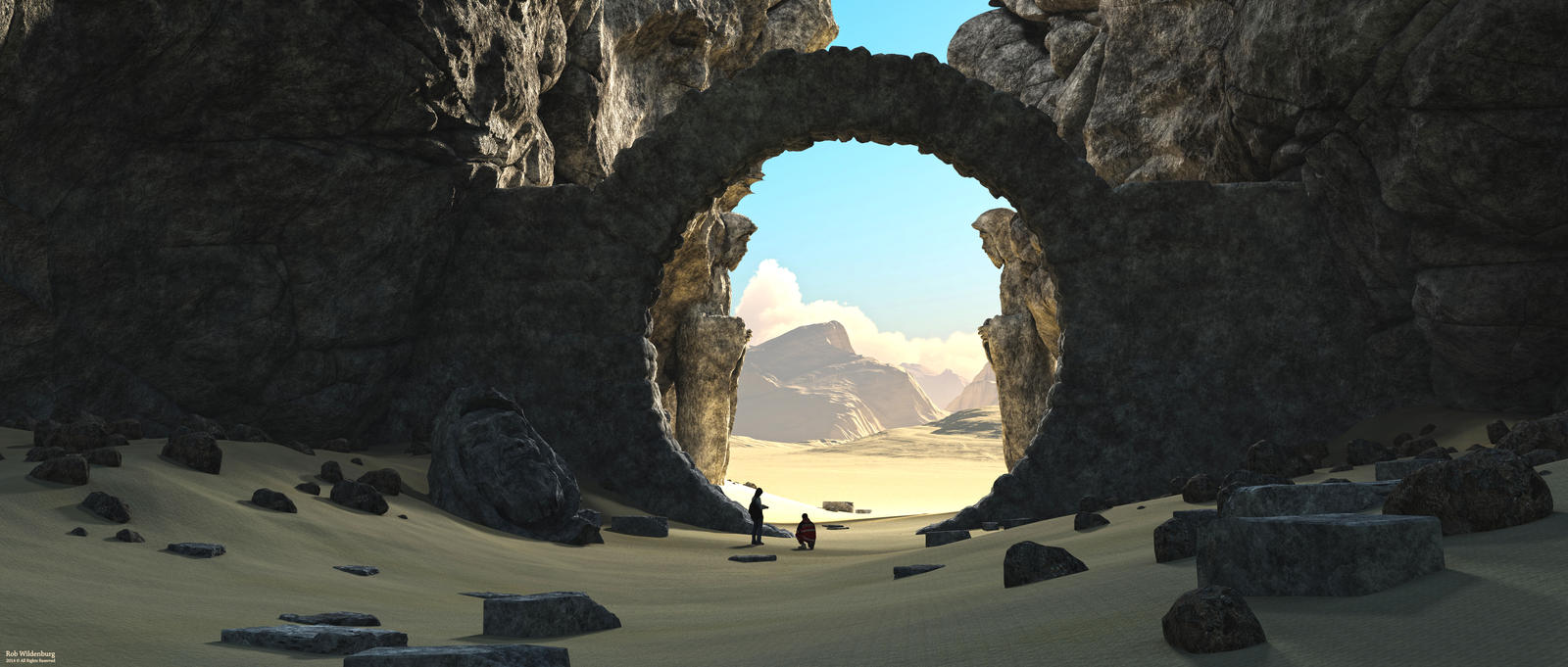 The Secret Passage By 3dlandscapeartist On Deviantart