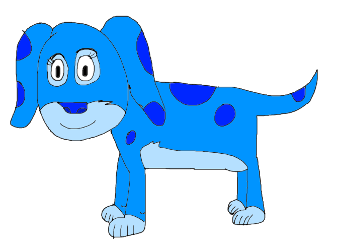 Blue From Blues Clues In My Style By Kallytoonss On Deviantart