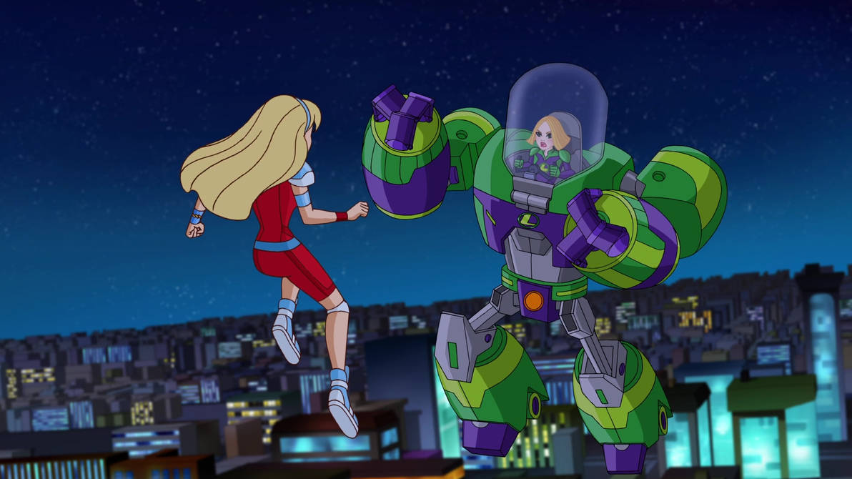 Supergirl Vs Lena Luthor By Lightreading2 On Deviantart