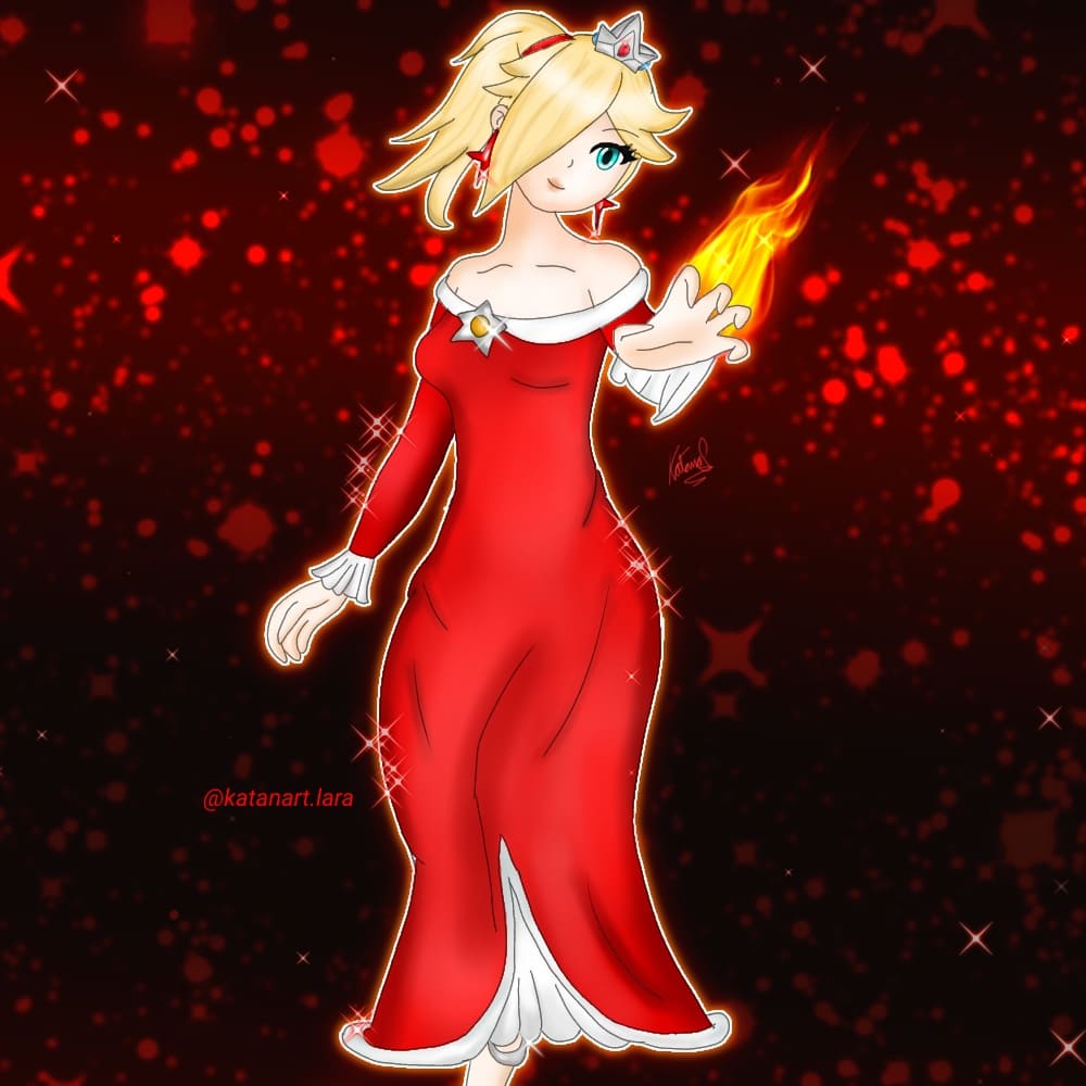 Fire Rosalina By Katanaldrawing20 On Deviantart