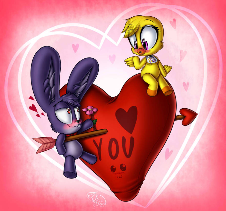 Bonnie X Chica By Dreamsa On Deviantart
