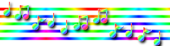 Rainbow Music Staff by krissyorange on DeviantArt