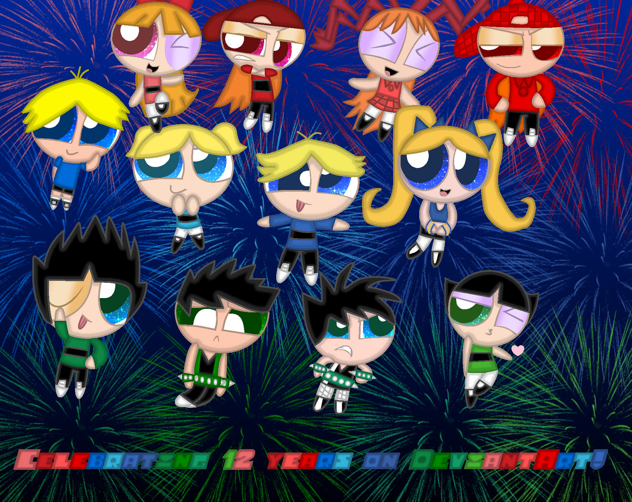 Ppg Rrb Ppnkg And Rrnkb By Kayalovesu On Deviantart