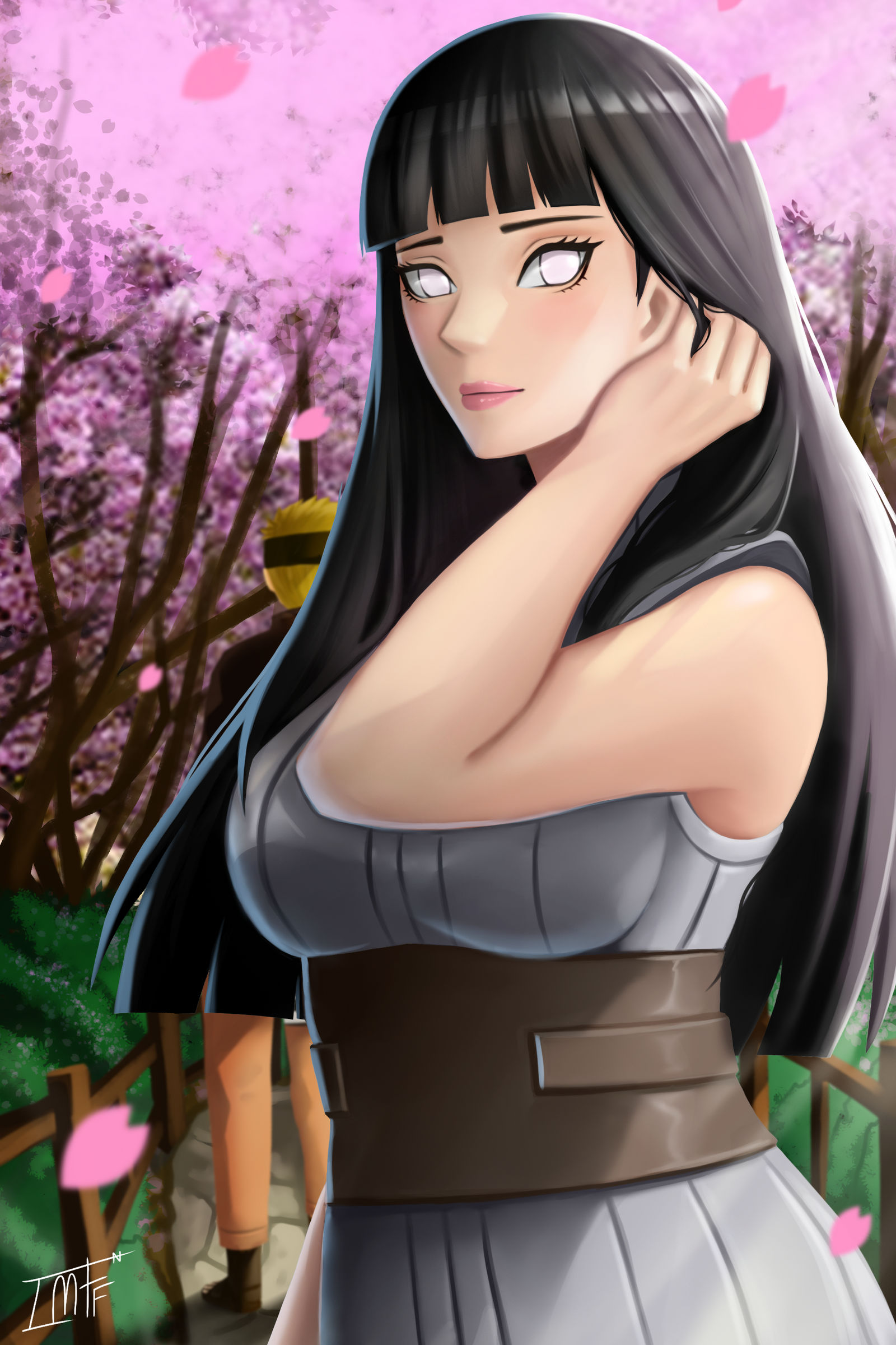 Hinata Hyuga Fanart By Imff On Deviantart