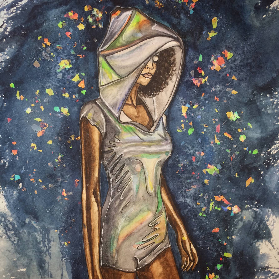 Holographic Girl By Alinademchenko On Deviantart