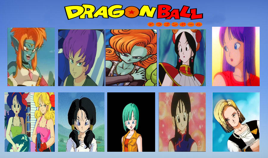 Favorite Dragonball Girls By Dragon Cana Love On Deviantart