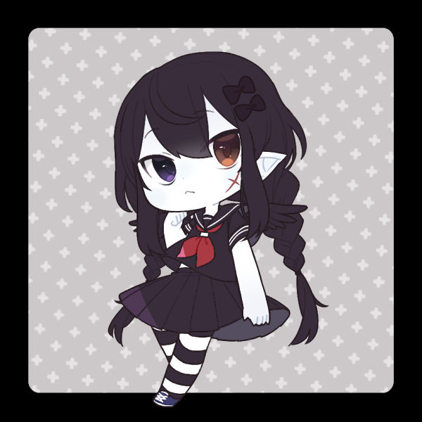 Wednesday In Chibi Picrew By Muvk On Deviantart