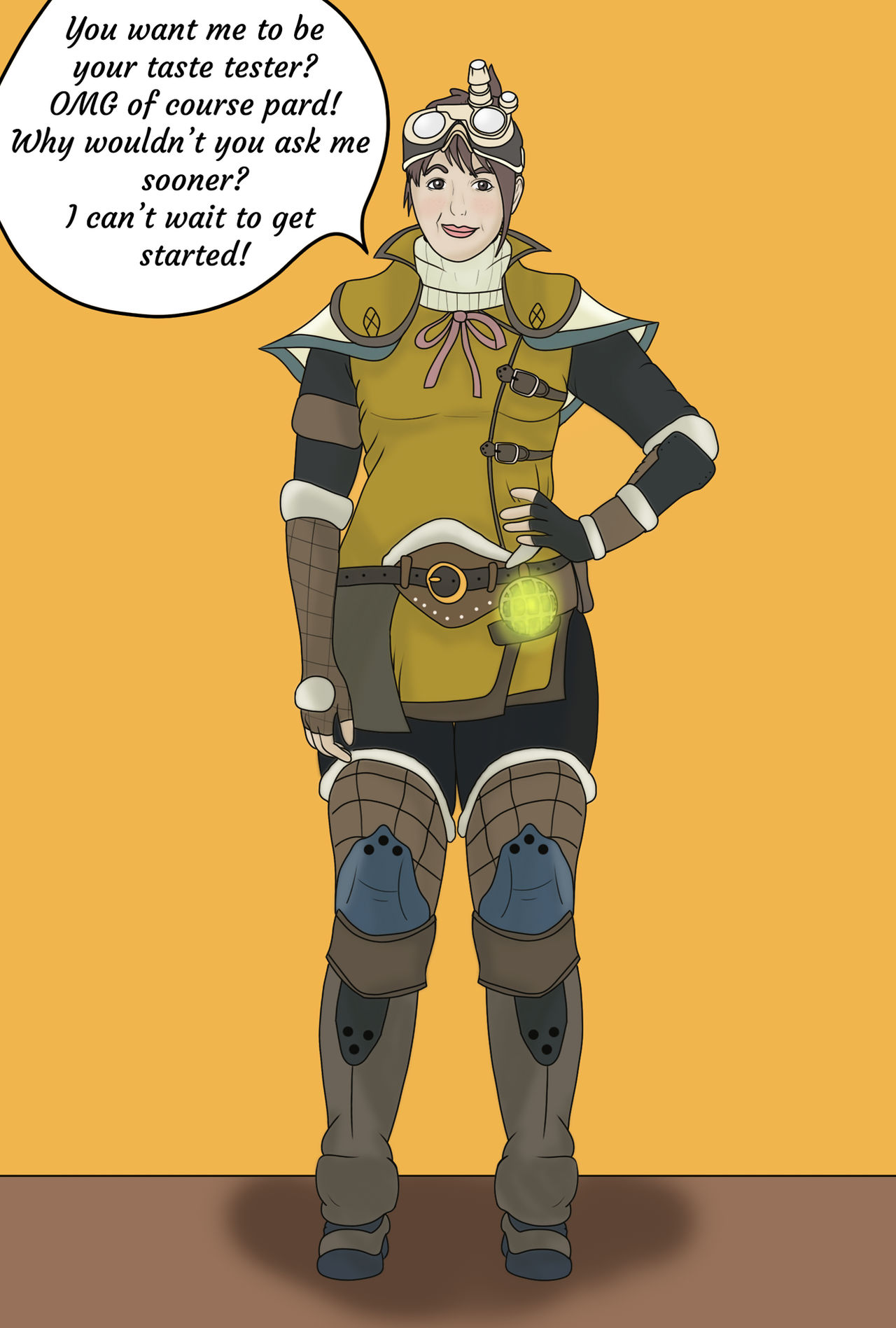 Handler Mhw Part 1 By Skelesoda On Deviantart