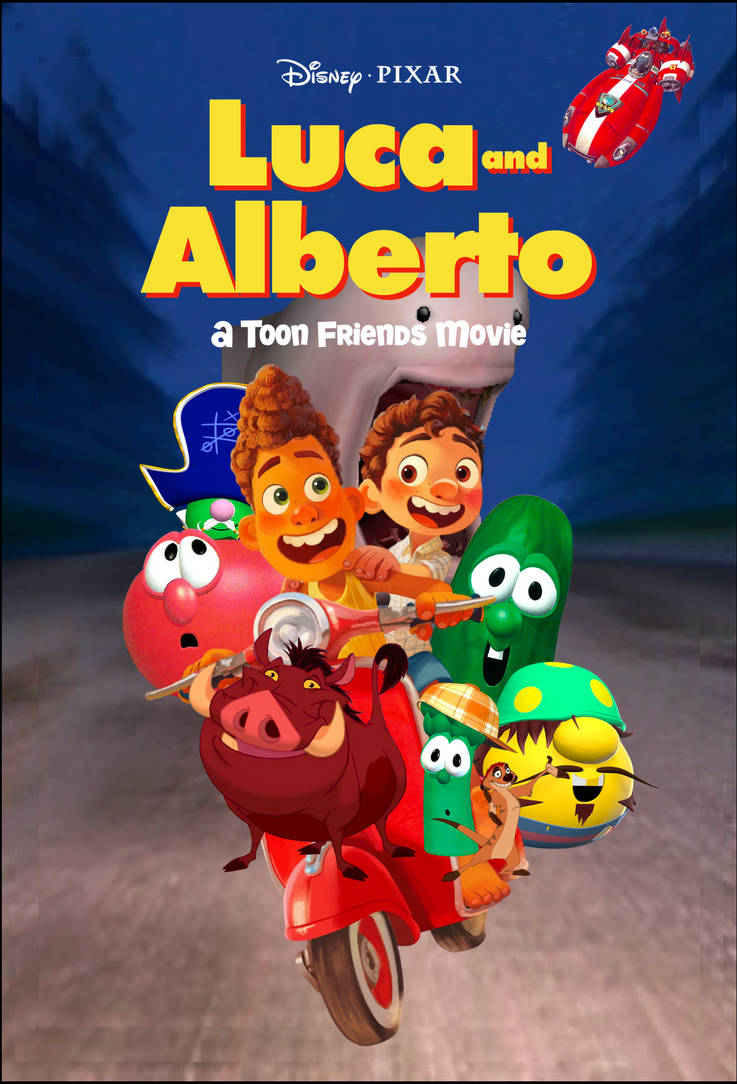 Luca and Alberto A Toon Friends Movie Poster by quinn727studio on ... Luca and Alberto A Toon Friends Movie Poster by quinn727studio on ...