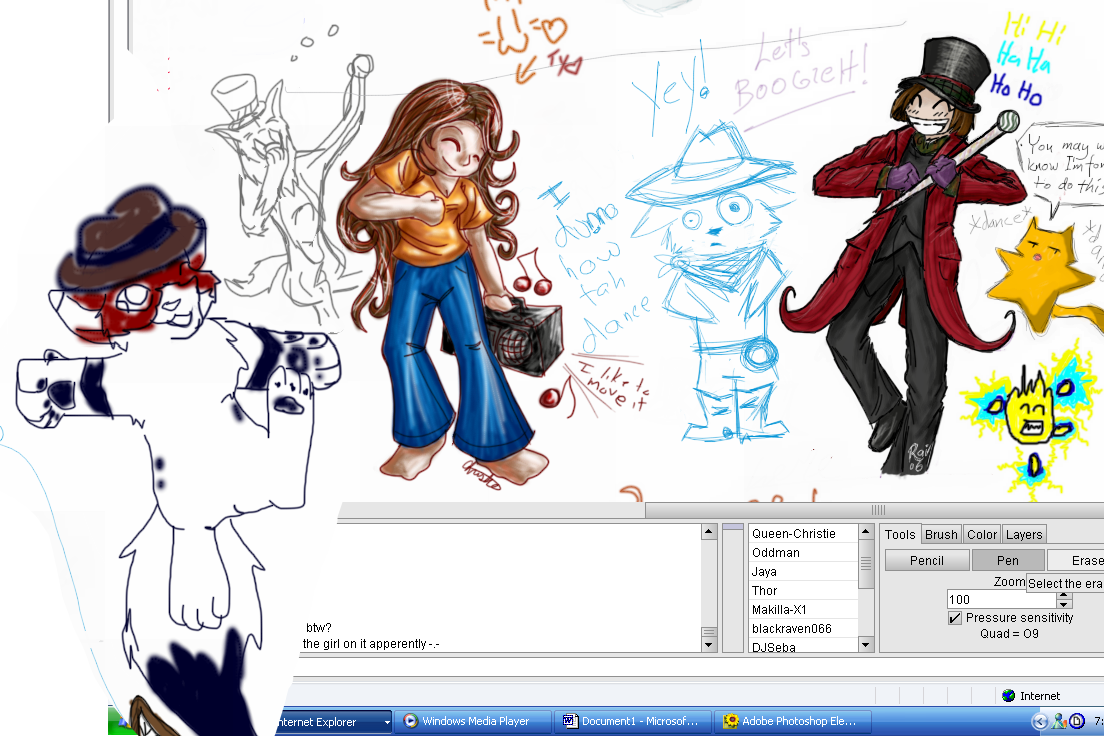 Multi-person Collab by QCDoodles on DeviantArt