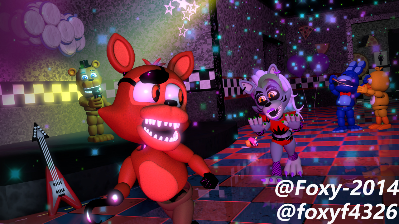 Adventure Foxy And Roxy By Foxy 2014 By Foxy 2014 On Deviantart