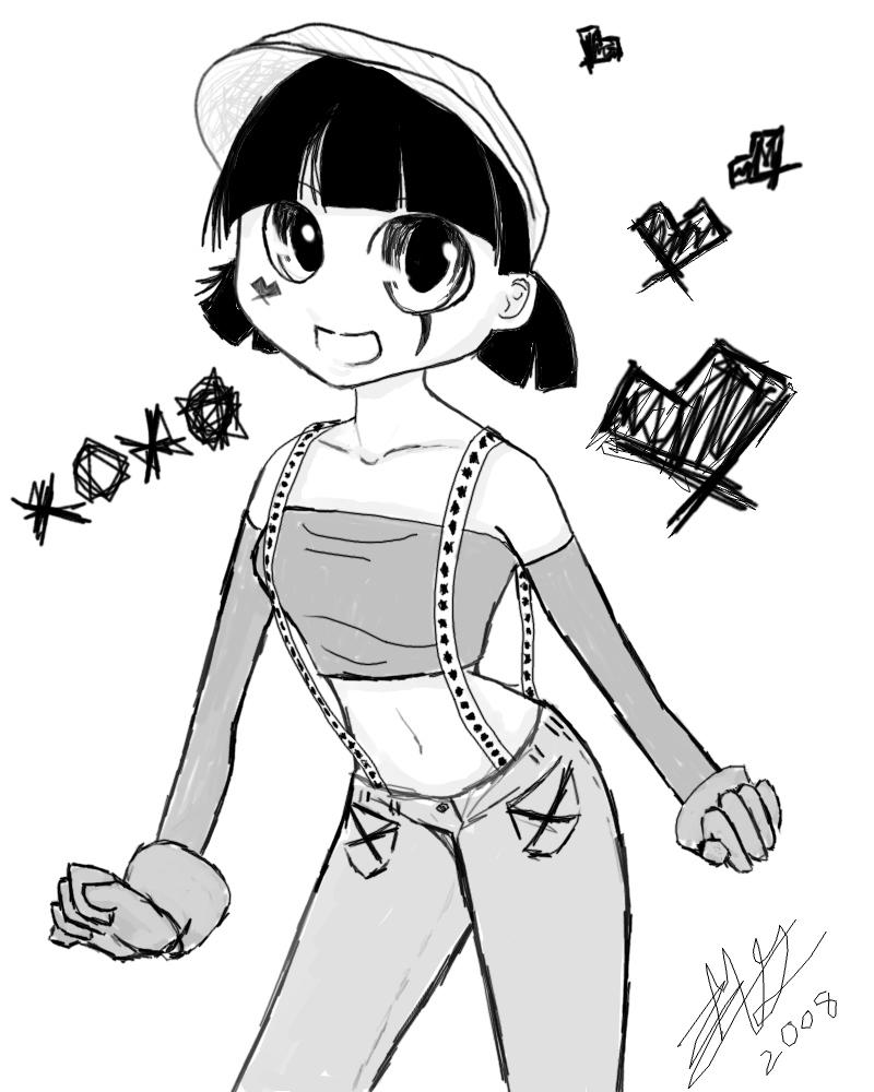 Mime Girl By Rissasaurus On Deviantart