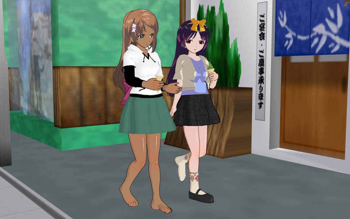 Enjoying Some Ice Cream By Mamorufumio On Deviantart