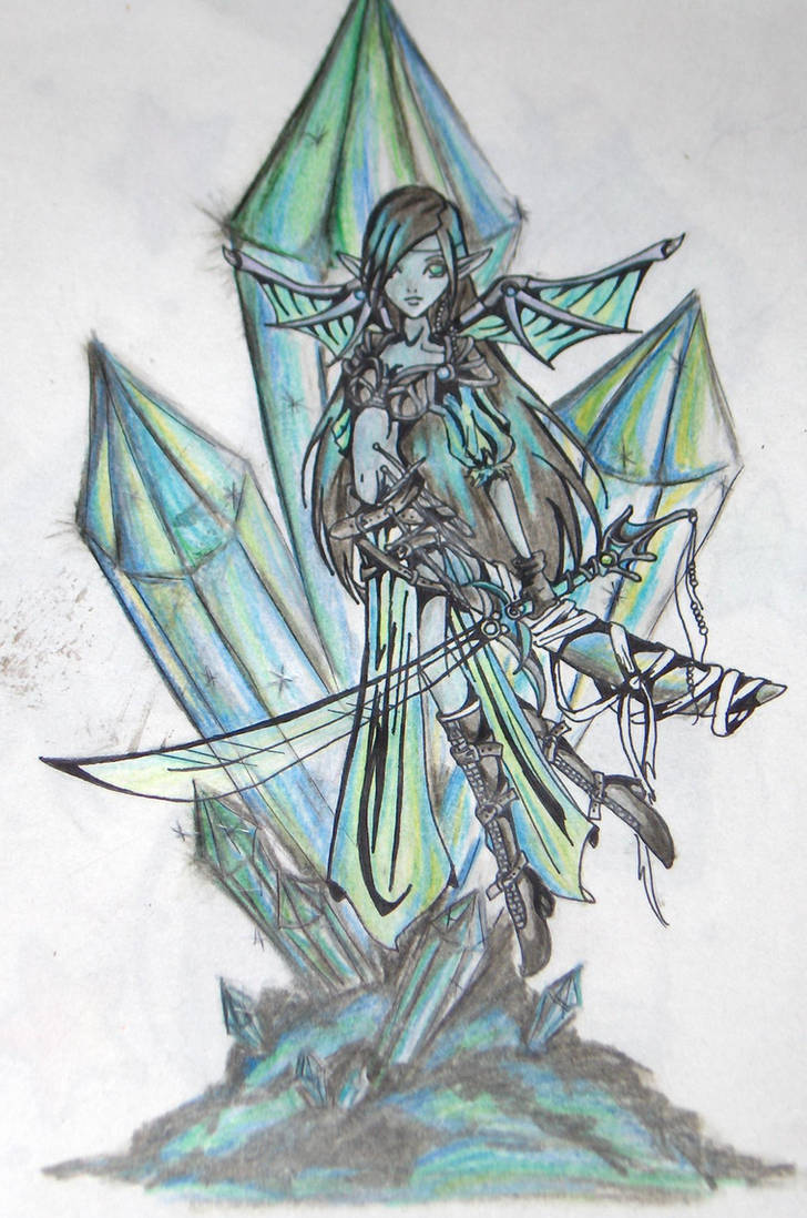 crystal demon by misfitghost on DeviantArt