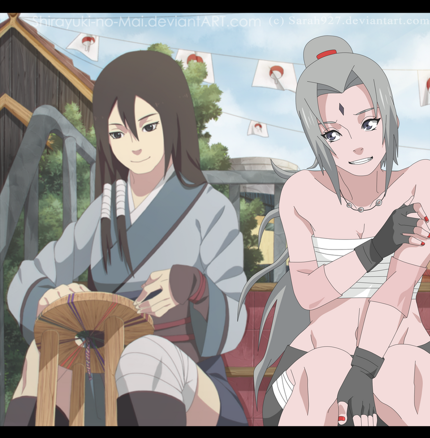 Hibari Uchiha And Nayumi Uzumaki Collab By Sh By Sarah927artworks On