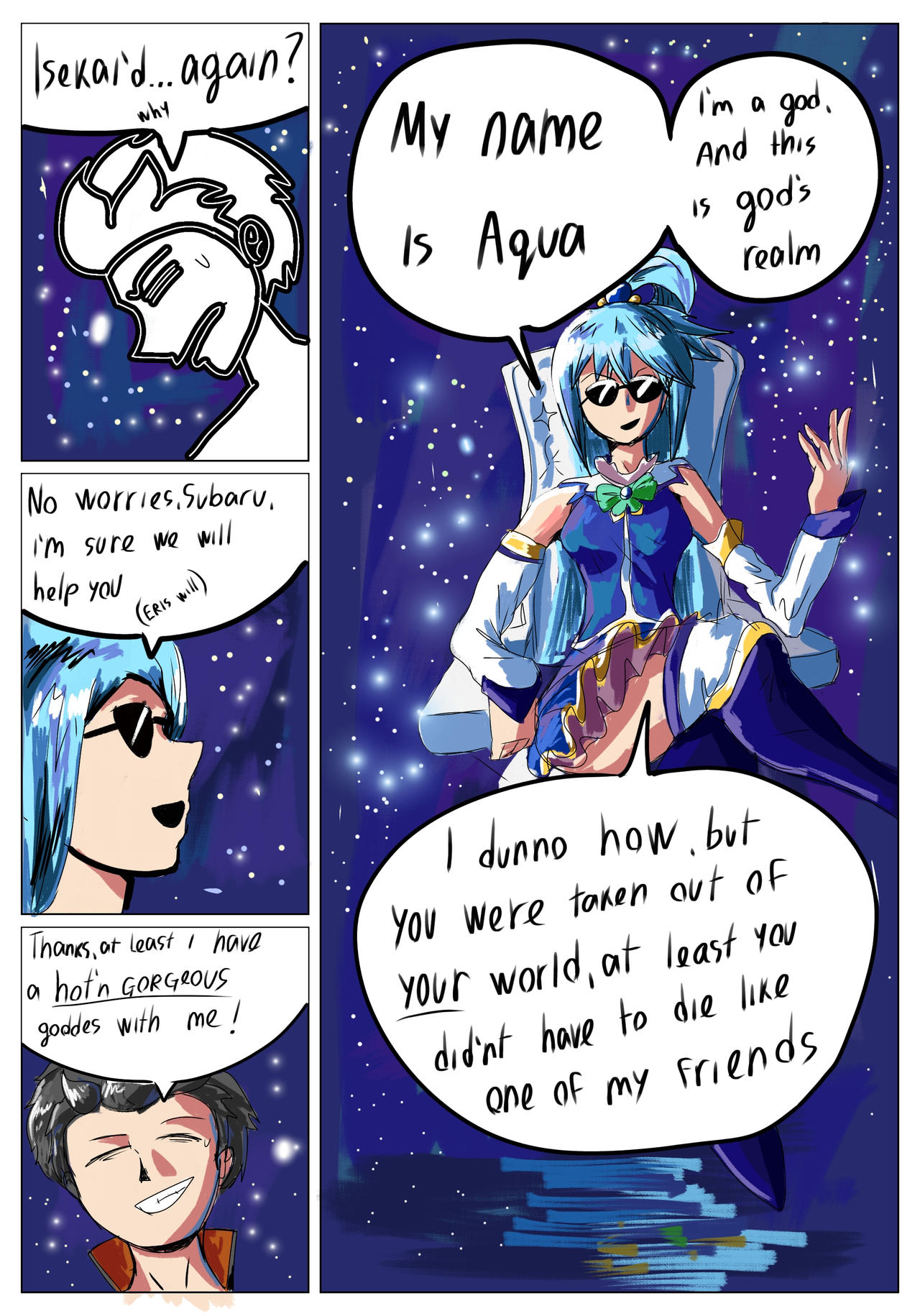 Subaru And Aqua By Magzhan2006 On Deviantart