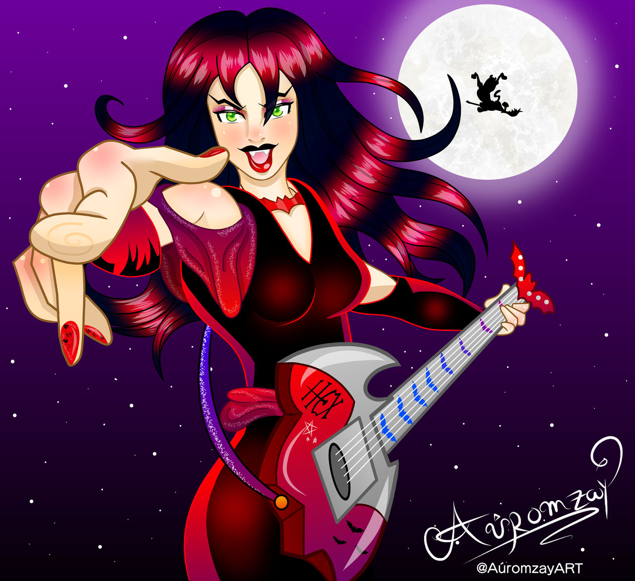 Hex Girl Sally Mcknight By Auromzayart On Deviantart