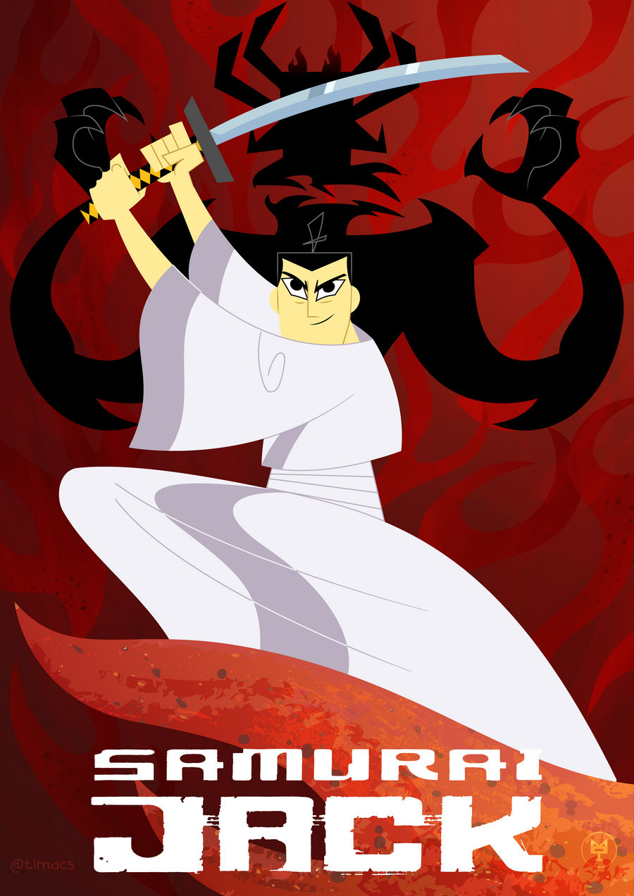 Samurai Jack And Aku By Timacs On Deviantart