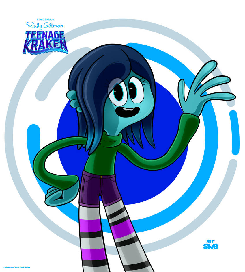Ruby Gillman Teenage Kraken Fanart By Superwilliambro On Deviantart