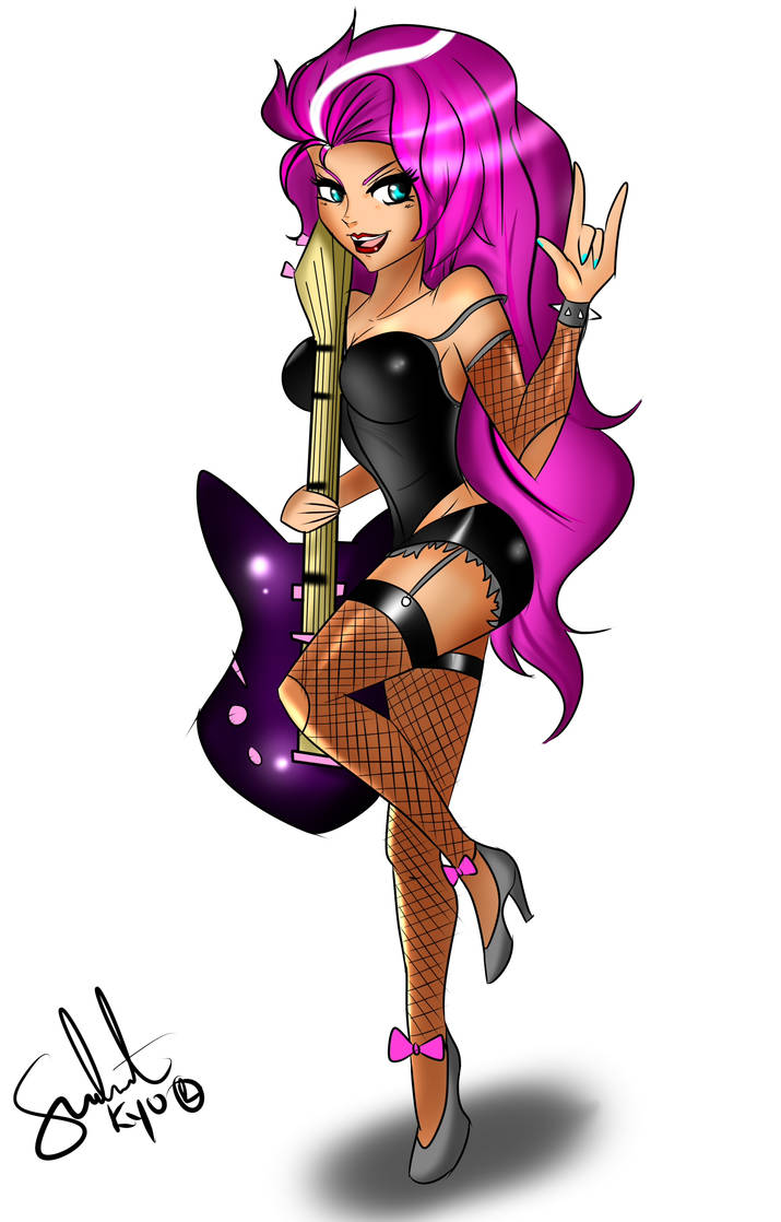 Bass Girl By Kyokira22 On Deviantart